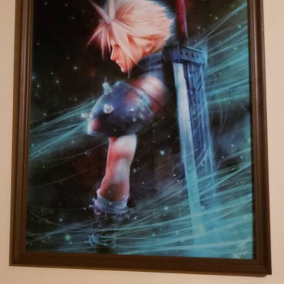 Cloud Final Fantasy VII Remake Limited Edition Fine Art Print FF7 ...