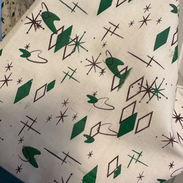 Atomic Shirt / 50s Style/ Mid Century Modern/ Lilac Shirt/ Rockabilly ...