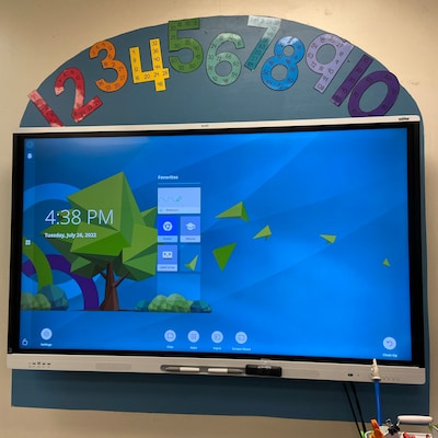 RAINBOW BRIGHTS Skip Counting Large Number Display Rainbow Classroom ...