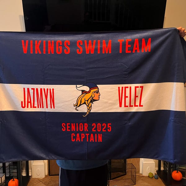 Custom Photo Football | Playmaker Design | Great for Senior Night ...