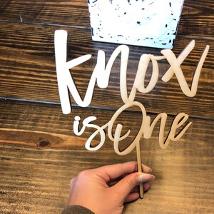 Personalized Cake Topper Custom Text Cake Topper - Etsy