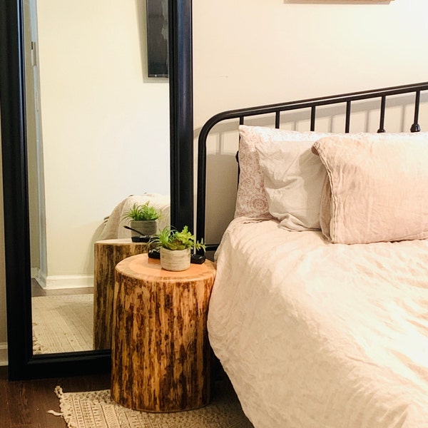 Lodgepole Pine Cowboy Stump/side Table - Etsy