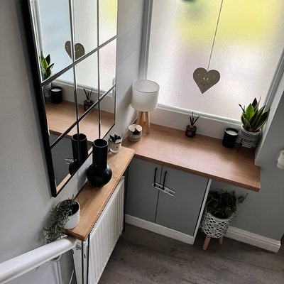 Matt Black Slim Squared Angular Kitchen Cabinet Handle 160mm Bedroom ...