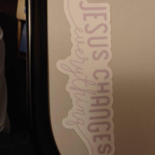 Christian Stickers Pack, Hydroflask Sticker Pack, Christian Quote ...