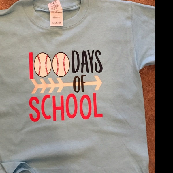Baseball 100 Days Svg - 100 Days of School Svg - School Svg - SVG DXF ...
