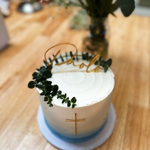 Happy Birthday Cake Charm Minimalist Cake Charm Acrylic - Etsy