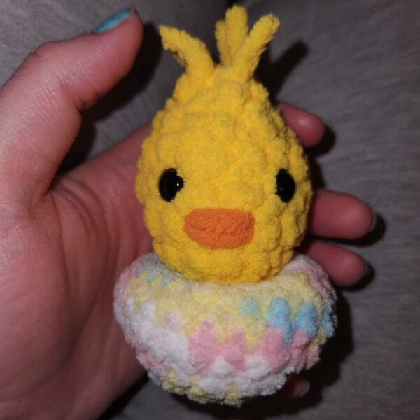 Chick & Egg Fidget Pop Crochet PATTERN - Etsy
