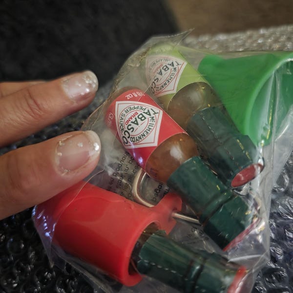Mini Tabasco Hot Sauce Lover Gift Set - Includes 3 Mini Hot Sauce ...