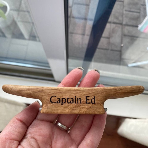 Wooden Boat Cleat Bottle Opener, Oiled Oak, Without Engraving - Etsy
