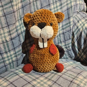 Bucky Beaver CROCHET PATTERN, Amigurumi Crochet Pattern, PDF - Etsy
