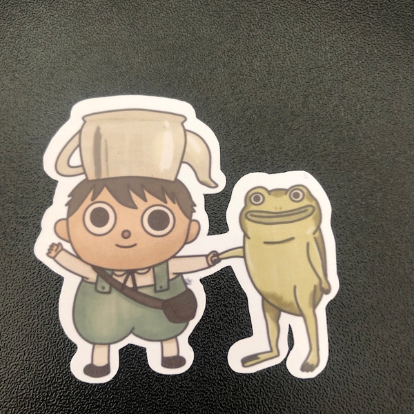 OTGW Over the Garden Wall Inspired Wirt Greg and Beatrice Watercolor ...