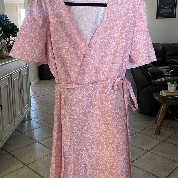 Wrap Dress Pattern - Simple Sewing - 5 Sizes in One - Instant Download ...