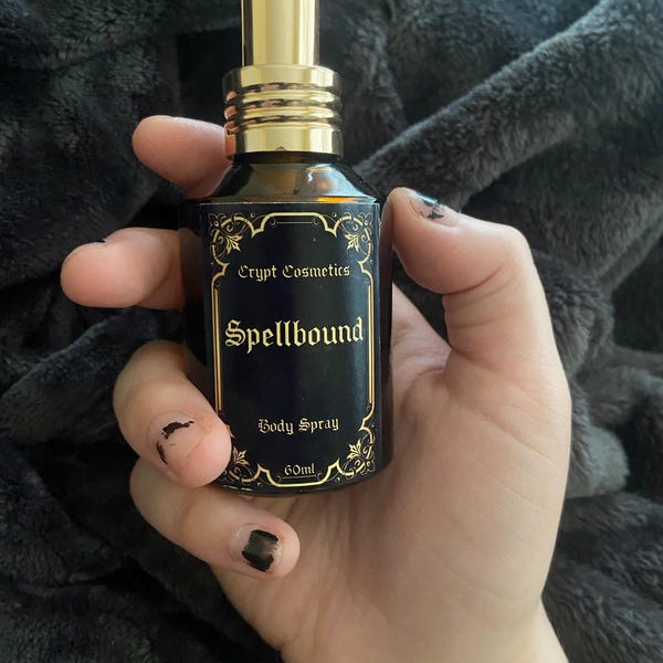 Custom Body Spray, Gothic and Witchy Fragrance, Multiple Scents, Vegan ...