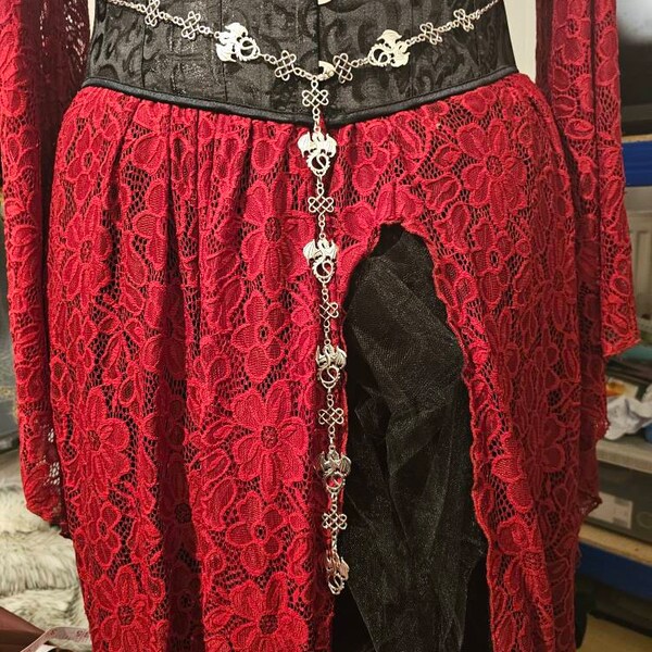 Bronze Celtic Belt, Medieval Larp Girdle, Warrior Knight Costume ...