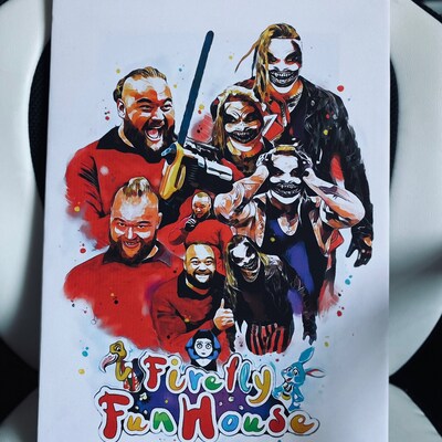 WWE / WWF Dx De Generation X Retro Canvas Design Triple H, Hbk, Xpac ...