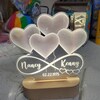 Long Distance Custom Light Personalized Valentines Gift Light up Sign ...