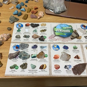 Mini Rock and Mineral Dig kit Mini Excavation Kit: Rock & | Etsy