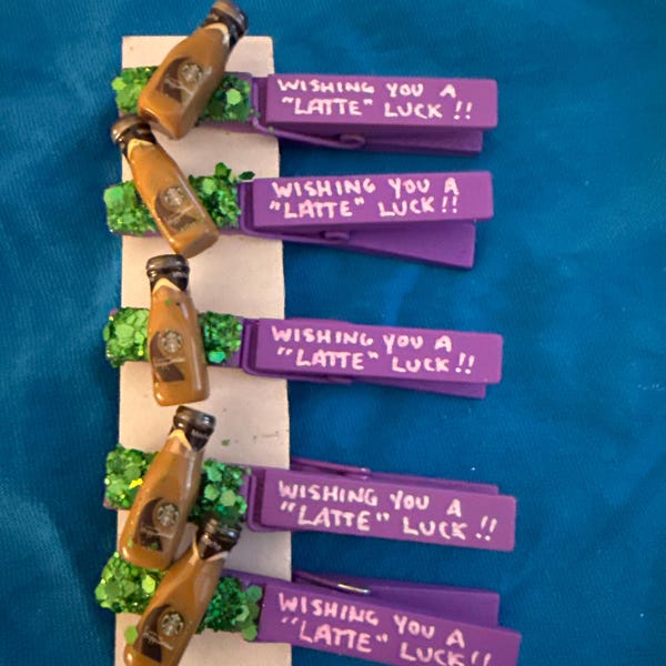 Hand Made Cheer Pins/spirit Clips. - Etsy