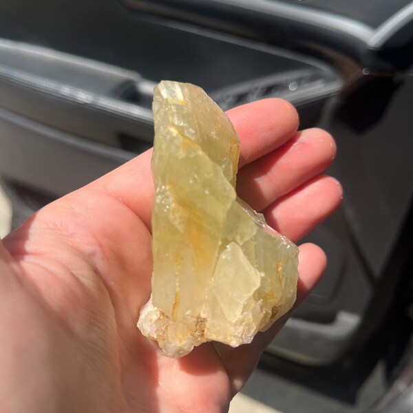 Green Calcite XL Rough Raw Chunk From Mexico, High Grade A Quality ...