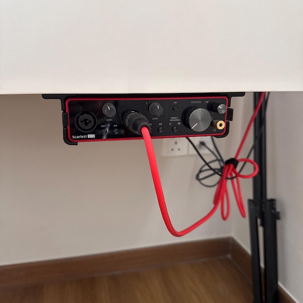 Rack Mount Kit for Focusrite Scarlett 8i6 3rd Gen 19 1.5U PETG Brackets ...