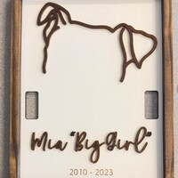 Wooden Family Xmas Sign, Personalized Name, Christmas Decor Sign ...