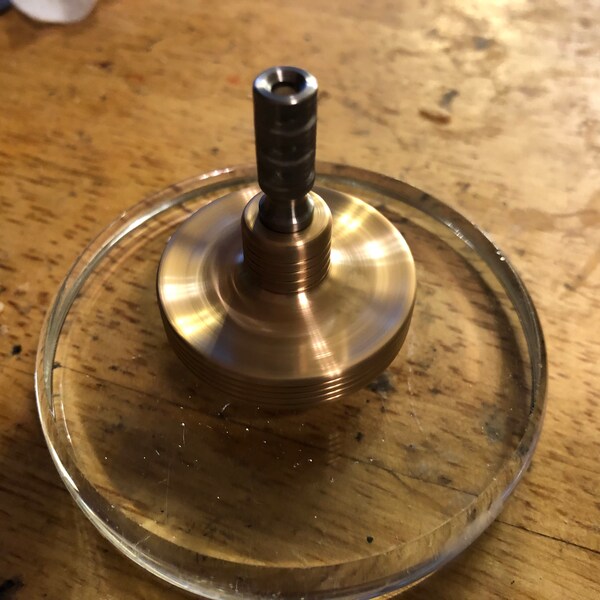 Precision Tippe Top Metal Spinning Top - Etsy