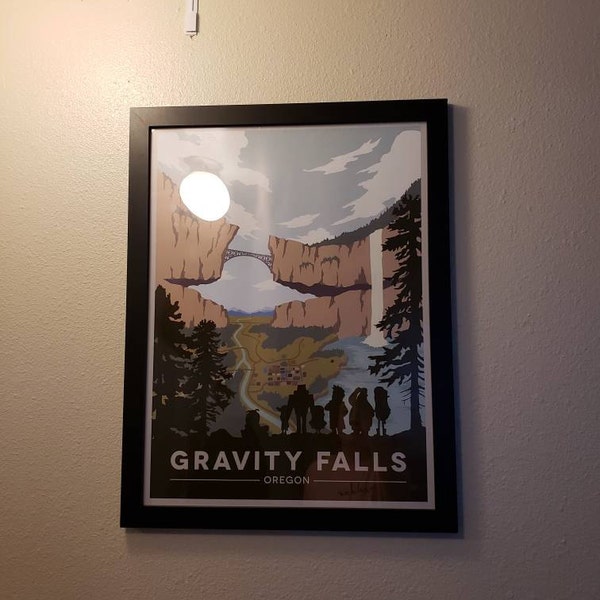 Gravity Falls National Park Poster - Etsy