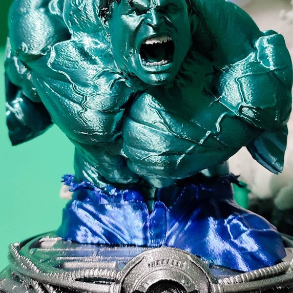 Incredible Hulk Bust – 3D Print STL Model - Etsy