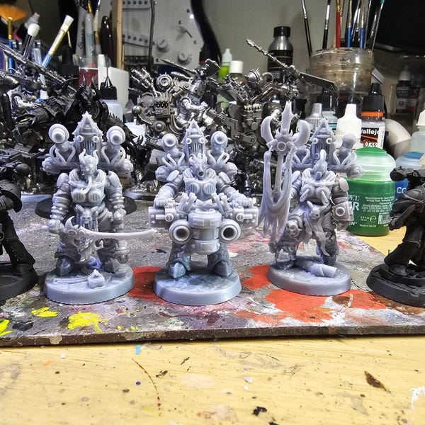 3d Printed Knights of the Thorn by Dakkadakka Miniatures - Etsy