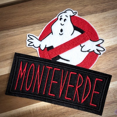 Ghostbusters Name Patch Custom Iron on Patch or Hook & Loop Name Tag ...