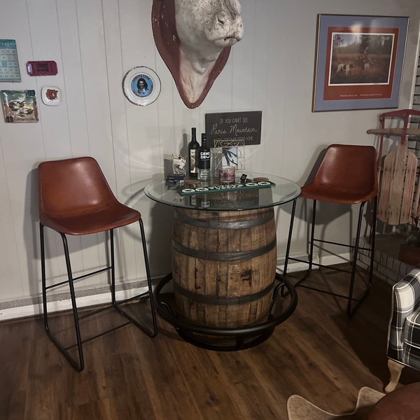 Whiskey Barrel Footrest, Fits Any Standard 53 Gallon Whiskey Barrel ...