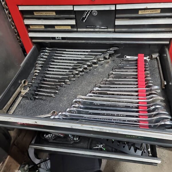 Modular Tool Box Wrench Organizer multiple Colors Available - Etsy