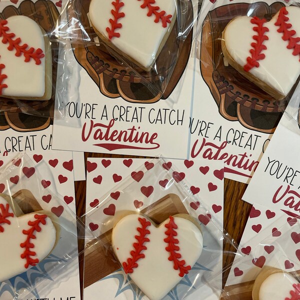 Valentines Printable Mini Cookie Card 3.5" X 5" -you're a Hit With Me ...