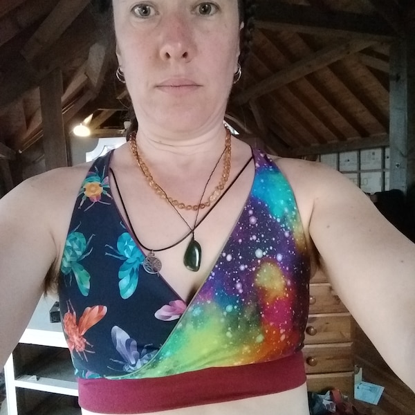 Cross Front Add-on for Brazi Ladies' Bra and Dress PDF Sewing Pattern ...