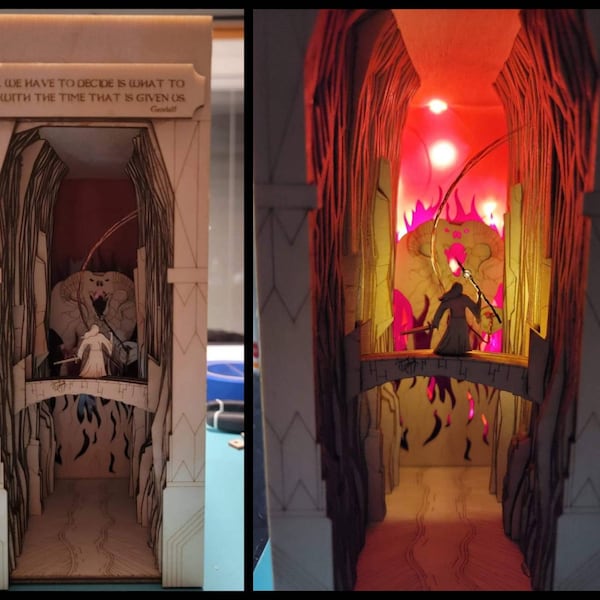 Wizard Duel Book Nook - DIY Kit - Etsy