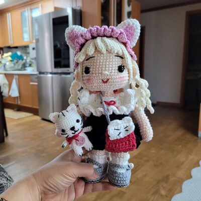 Crochet Doll Pattern Ruby Doll Amigurumi Doll Pattern PDF - Etsy