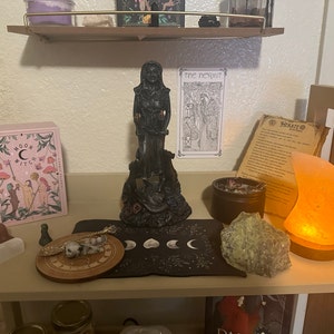 MINI Altar Cloth Lunar Phase, Traveling Altar Cloth, Portable Altar ...