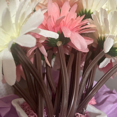 Molly Floral Arrangement, Artificial Flower Centerpiece, Home Decor ...