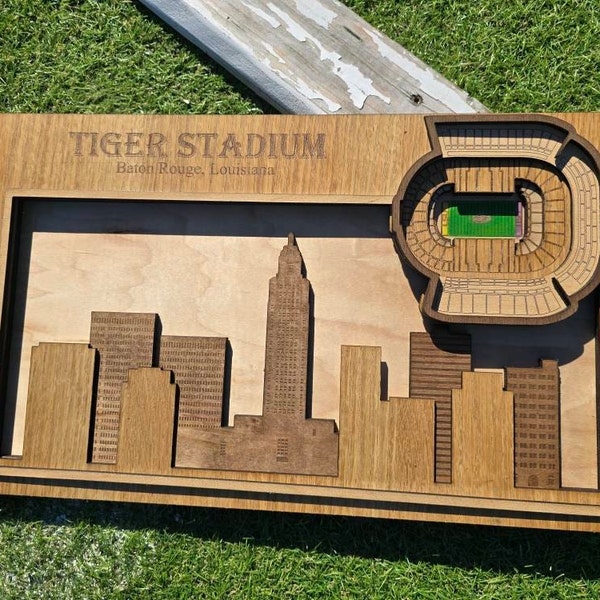 Laser Cut SVG Digital Cut File kansas City, Missouri Skyline and 3D ...