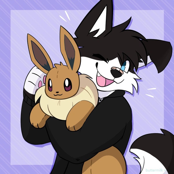 Furry Fursona Couple YCH Pocky Game Comic - Etsy