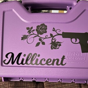 Flower Monogram Name Decal Sticker Personalized Custom Name - Etsy