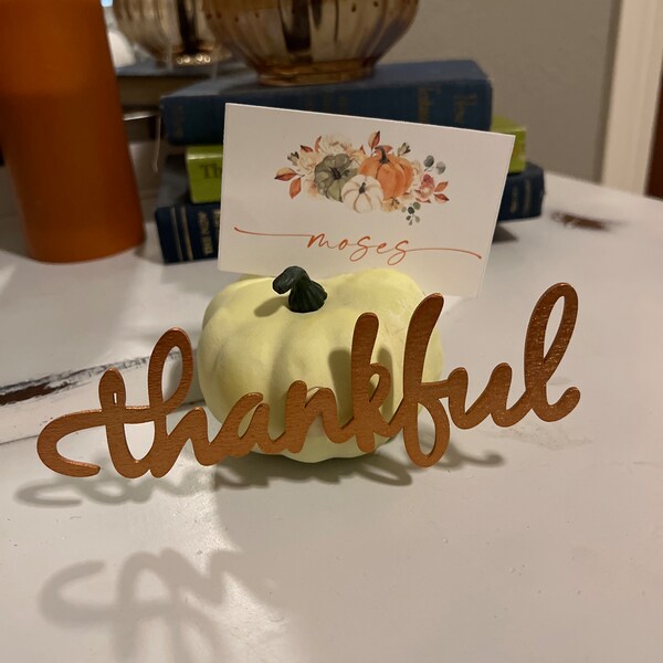 Thanksgiving Name Cards Template, Fall Bridal Shower Place Cards ...