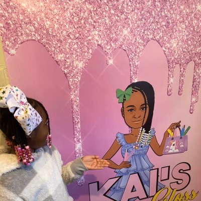 Rose Gold Dripping Glitter Digital Paper, Glitter Backgrounds With ...