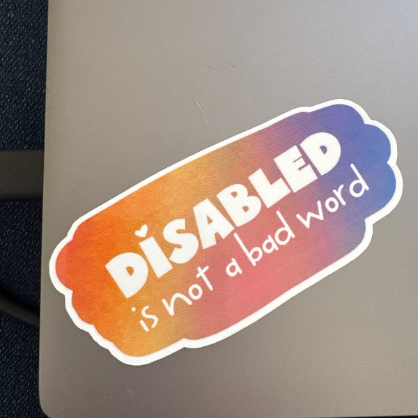 Cute Wheelchair Sticker - Etsy
