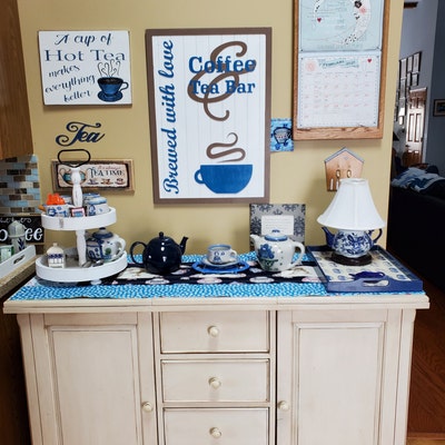 It's Always Tea Time Metal Sign Wall Decor for Home and - Etsy