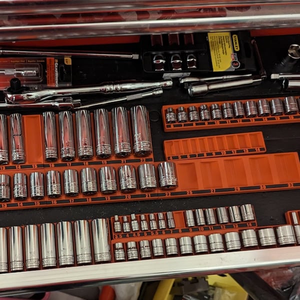 Extra Large Drill Bit Organizer Neatly Organize Your Bits - Etsy