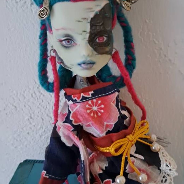 Paperark DOOARE DOLL BODY Without Head 1/6 Ooak Blythe Monster High ...
