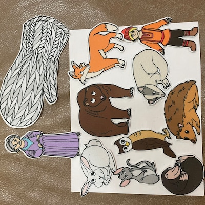 Jonah and the Whale Felt / Flannel Board Bible Story Set - Etsy