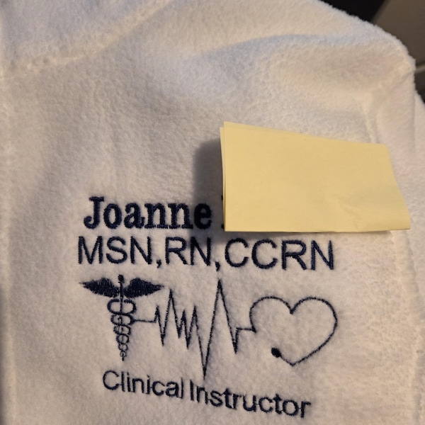 Custom Embroidered Medical Assistant Jacket, Personalized Mens Value ...