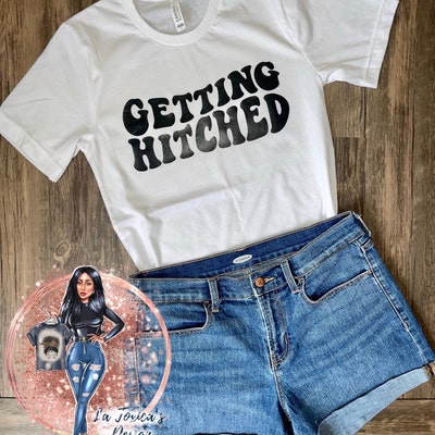 Getting Hitched Getting Rowdy SVG, Bachelorette Party Svg, Bridesmaid ...